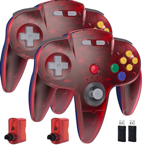 Luxmo Wireless 2 4g N64 Controller Game Pad Joystick For N64 Game