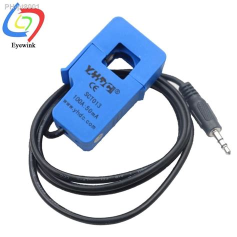 ☃﹉ Yhdc Sct 013 0 100a Open Close Current Transformer Sct013 Non Invasive Ac Current Sensor