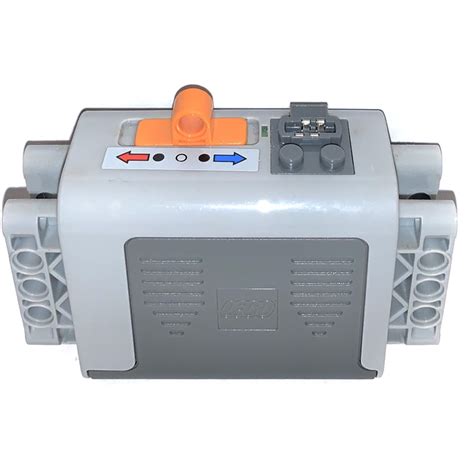 LEGO Power Functions Battery Box With Beam Connectors With Red And Blue Arrows Sticker 16511