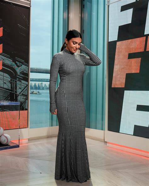 Molly Qerim Looks Flawless In Figure Hugging First Take Outfit As