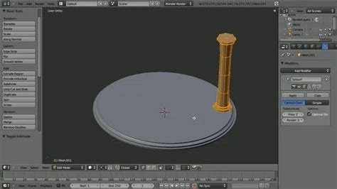 How To Spin Duplicates With An Array Modifier In Blender Software