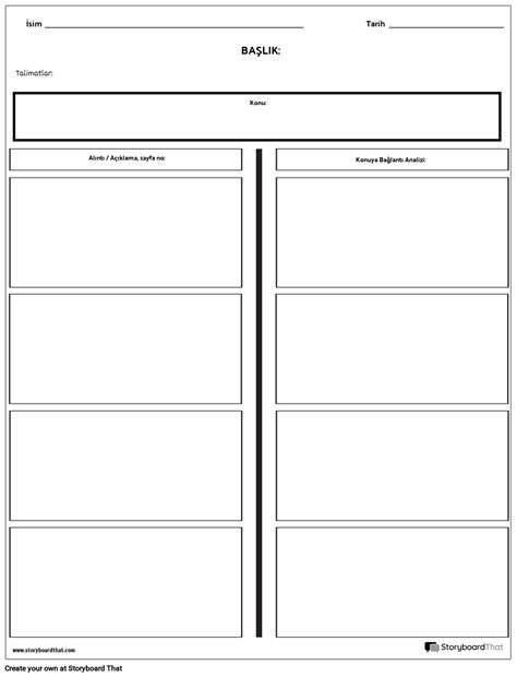 Kritik Analiz 3 Storyboard Por Tr Examples