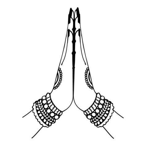 Namaskar Hand Vector Art Icons And Graphics For Free Download