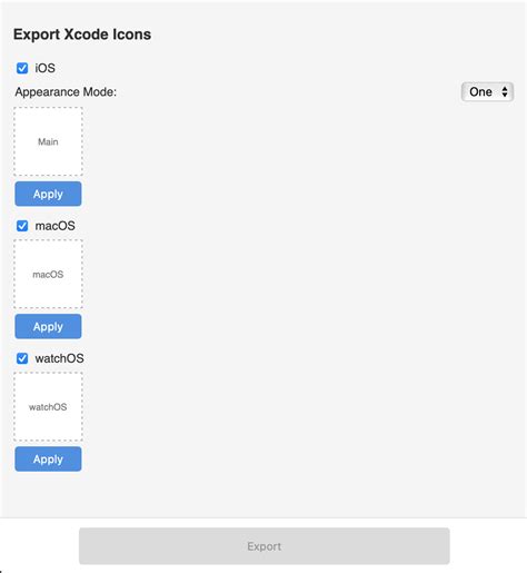 Xcode Icon Exporter Figma