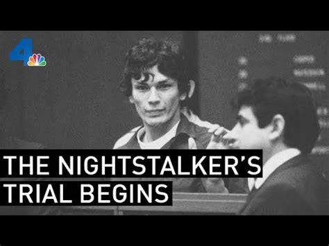 The Trial Of Richard Ramirez Begins From The Archives Nbcla Youtube