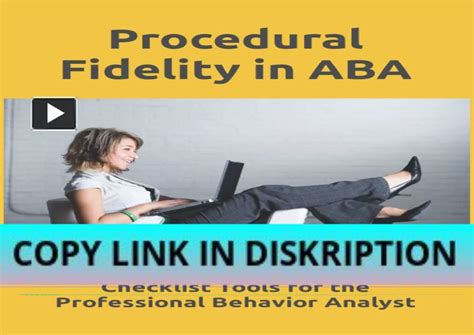 Ppt Pdf Read Download Procedural Fidelity In Aba Checklist Tools For The Powerpoint