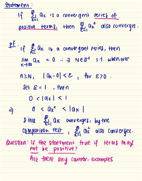 Calculus Does Ak0 Landsum Ak Converges Implies Sum Ak2