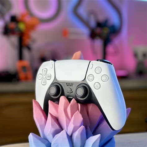 3d Printable Crystal Controller Stand Playstation Switch Xbox By Holoprops