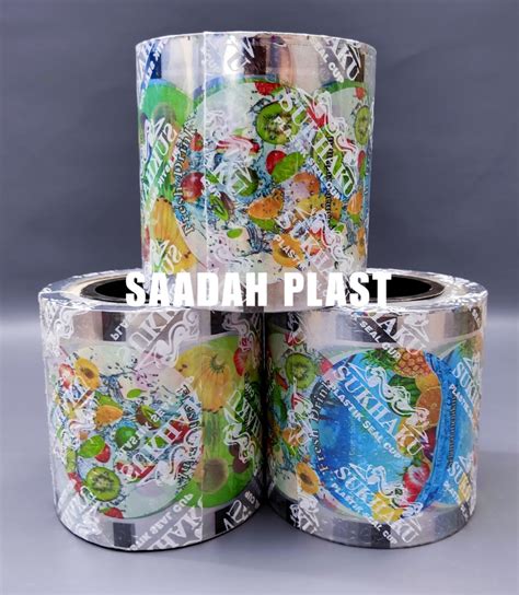 PLASTIK LID SEALER CUP BUAH 1000CUP TUTUP GELAS PLASTIK SEAL CUP BUAH Lazada Indonesia