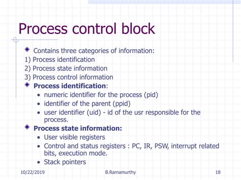 Ppt Process Description And Control Powerpoint Presentation Free