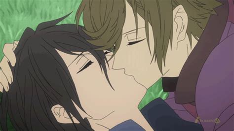 Shin Sekai Yori Romantic Anime Anime Kiss  Gay Anime
