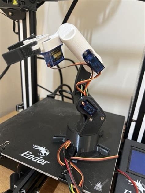 🚀 4 Axis Robotic Arm Miniature Arduino Nano And Servo Motors 🤖 Harsh Bhanushali