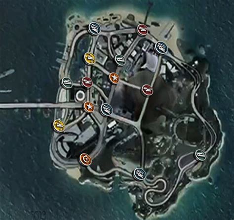 Burnout Paradise Map Guide Burnout Paradise Remastered All Billboards