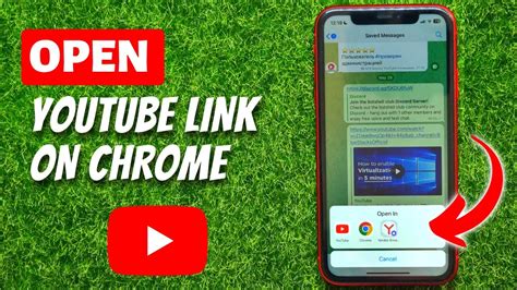 how to open youtube link on chrome youtube