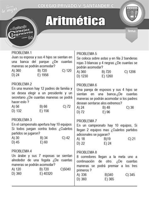 Johan Combinatoria 2 Corregido Pdf