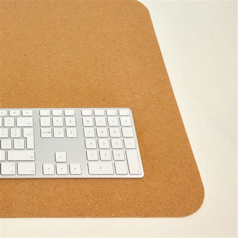 The Cork Desk Mat Large Cork Desk Pad Desk Mat Waterproof Material