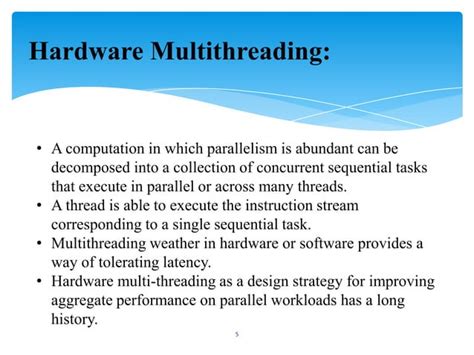 Throughput Oriented Aarchitectures Ppt