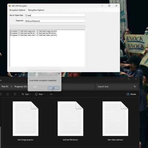 aes 256 file encryptor and decryptor by tegridy made games