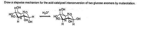 Solved Draw a stepwise mechanism for the acid-catalyzed | Chegg.com