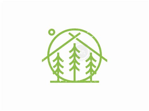 Forest Camp Logo Branition