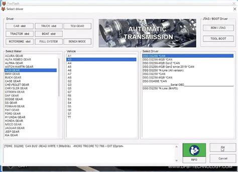 Clone VAG Gearbox Launch X431 OBDSTAR Or FoxFlash Car Diagnostic Tool Tech Support