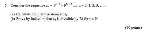 solved consider the sequence a n 8 n 2 9 2n 1 for n