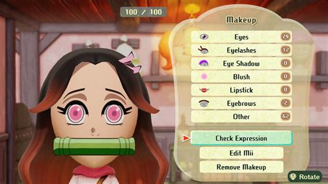 Nezuko From Demon Slayer Access Key 77fk5kt Miitopia