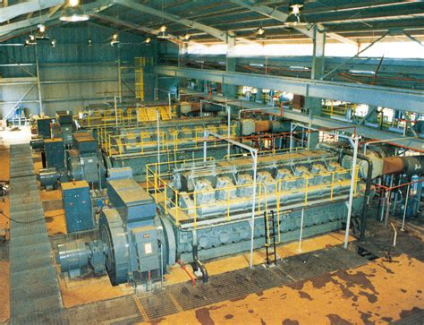Construction Of A Power Plant With Synchronous Generator