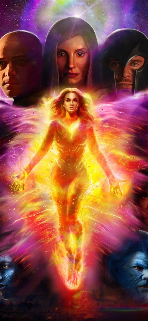 1125x2436 X Men Dark Phoenix 4k Artworks Iphone Xs Iphone 10 Iphone X