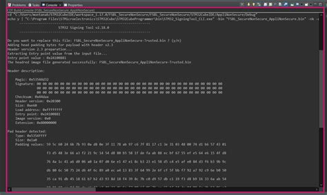 How To Add The Stm32n6s Header Signature As Post Stmicroelectronics Community