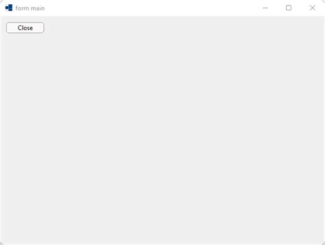 xtd form and main cpp