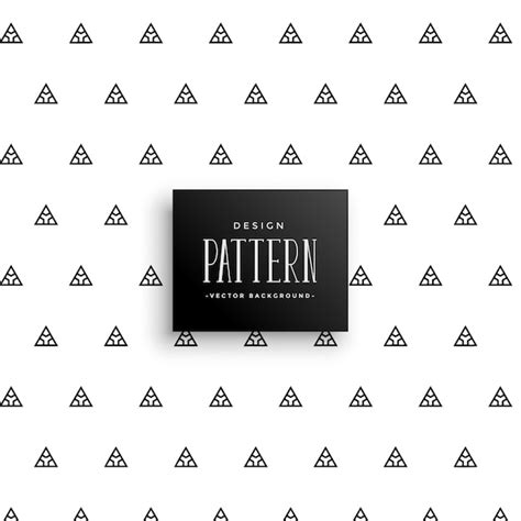 Free Vector Subtle Triangle Pattern Vector Background
