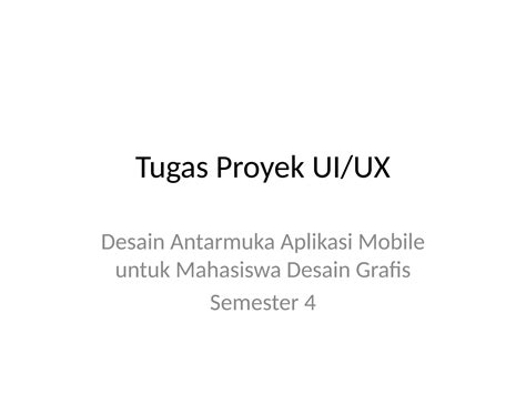 Rancangan Uiux User Interface And User Experience Design Yang Cocok Untuk Dijadikan Bahan