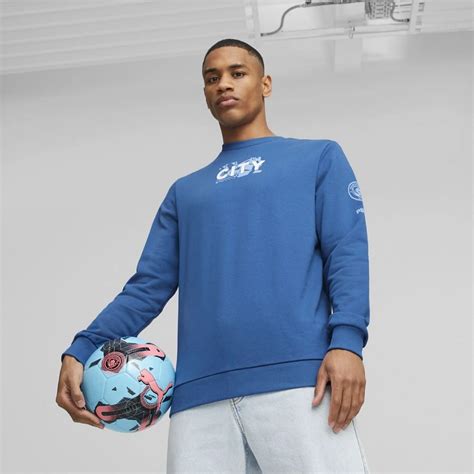 Manchester City Sweatshirt Ftblcore Blue