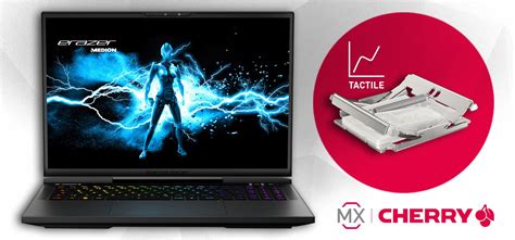 MEDION ERAZER Beast X Mit MX ULP Tactile Schaltern Hartware