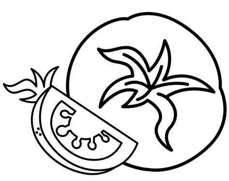 Desenhos De Tomate Para Colorir Pintar E Imprimir Colorir Info