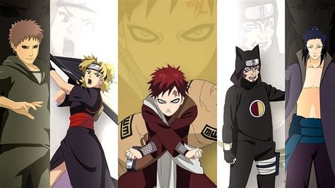 Suna Sand Village Characters