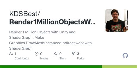GitHub KDSBest Render1MillionObjectsWithUnityAndShaderGraph Render 1
