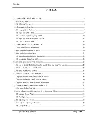 HoaND Giao Trinh Webservice PDF