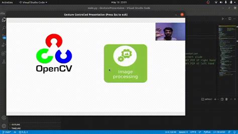 GitHub Dhnanj Gesture Presentation Gesture Controlled Presentation Tool