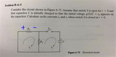 Solved Problem B 6 5consider The Circuit Shown In ﻿figure