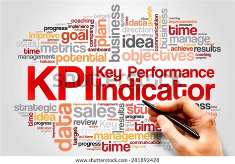 Kpi Key Performance Indicator Word Cloud Stock Photo Edit Now 281892428