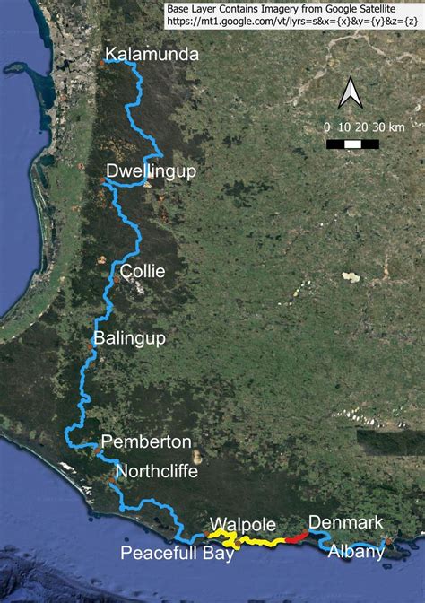 Days 66 67 And 68 William Bay To Denmark And Rest Days In Denmark