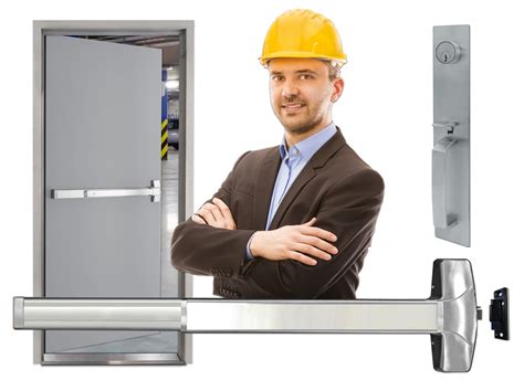 Grade 1 Exit Device With Thumbpiece Pull Metal Door Panic Bars