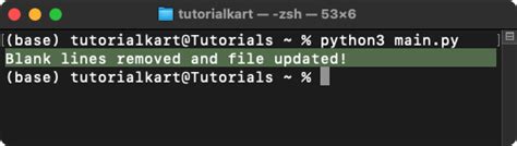 How To Remove Blank Lines From A File In Python Examples