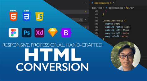 Convert Figma Photoshop Files To Responsive Html By Captainpao Fiverr