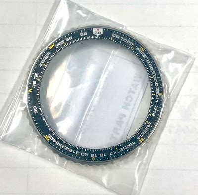 Seiko Genuine Rotating Black Bezel Flight Master 7t62 0eb0 New Scjc0191