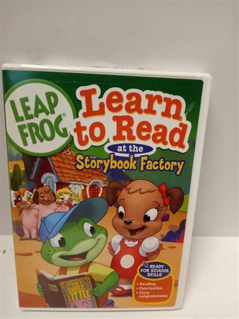 Leapfrog Storybook Factory Dvd Cover Leapfrog Learn To Read At The
