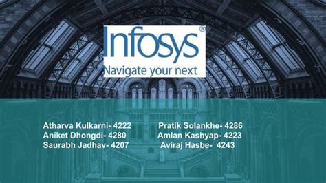 Infosys Ppt Pptx Information Services Industry Industries