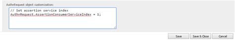 How To Customize Authnrequest By Scripting
